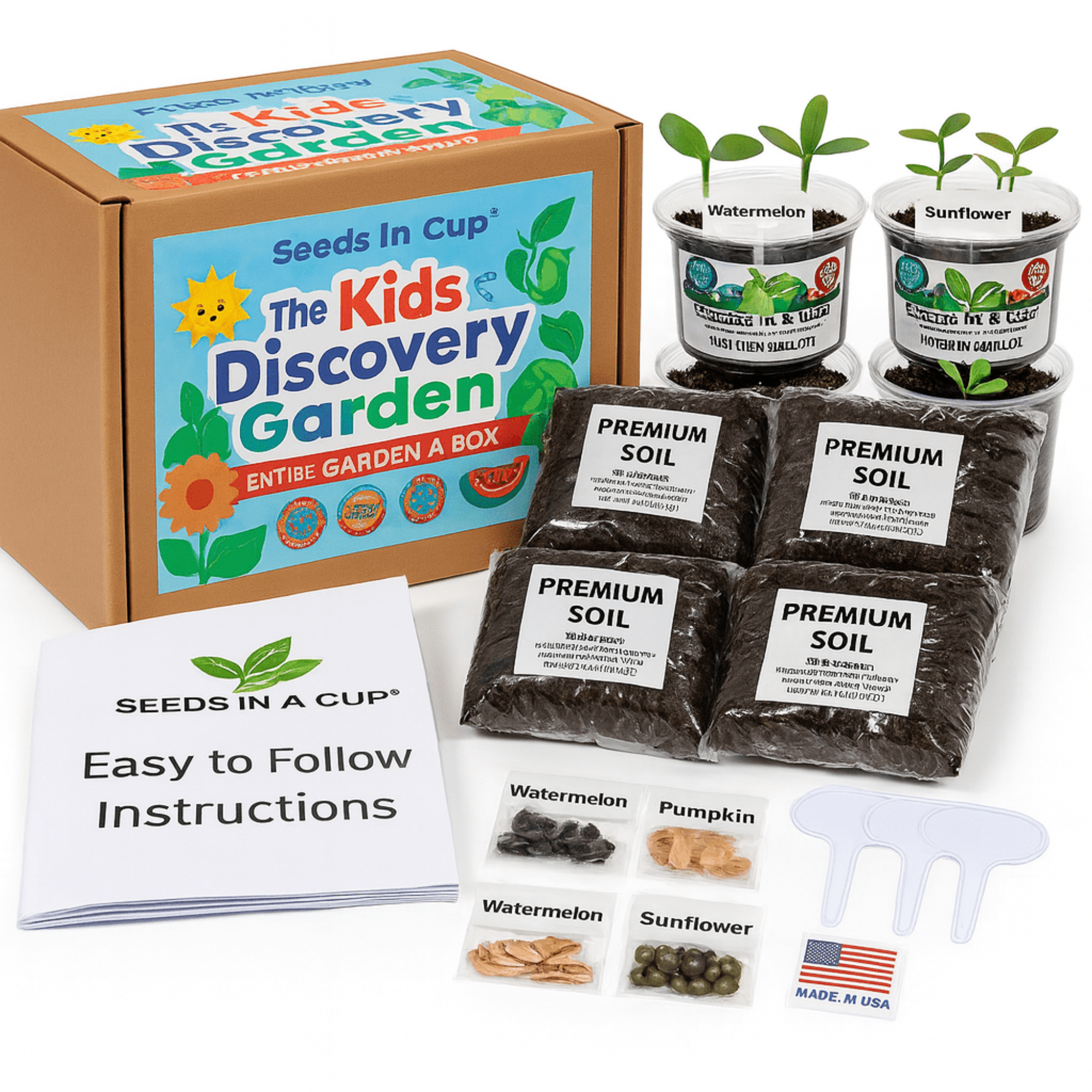 Seeds In A Cup® | Easy Tree & Plant Grow Kits
